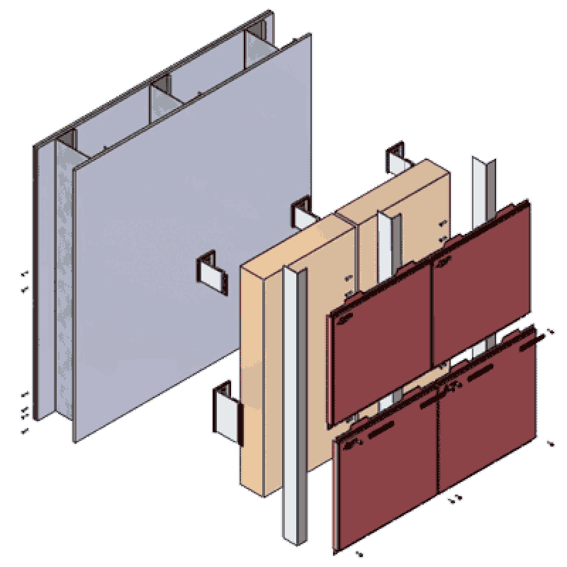 AMS 04 Slotted tray - Architectural Metal Solutions